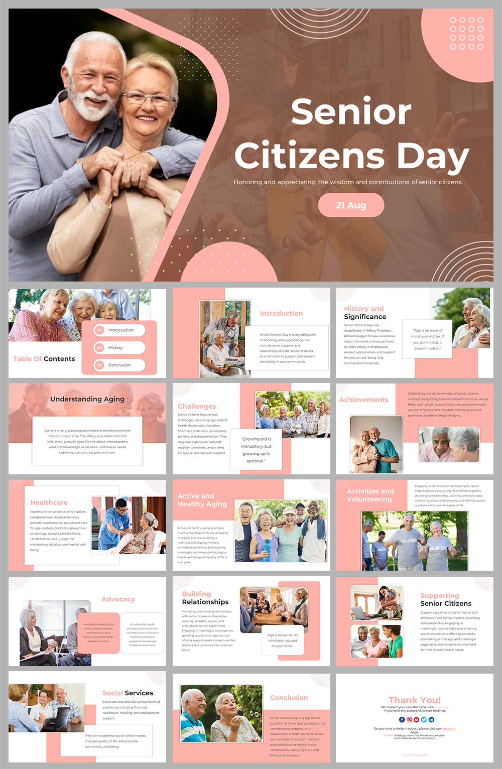 Senior Citizens Day PPT And Google Slides Templates