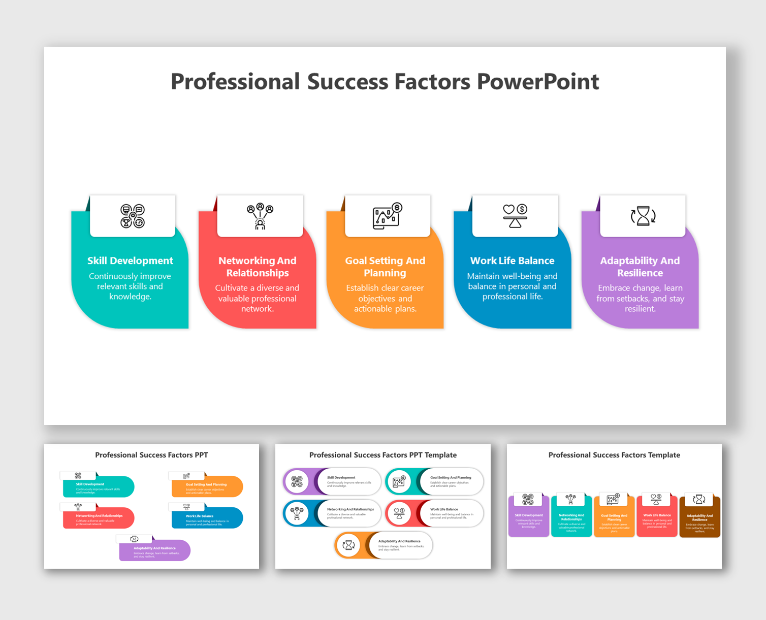 Discover Professional Success Factors PPT And Google Slides