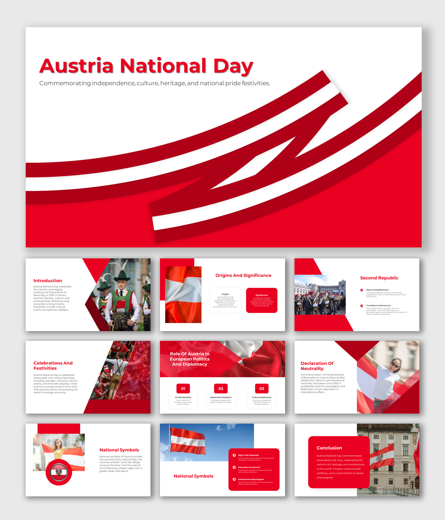 Get Austria National Day PPT And Google Slides Themes