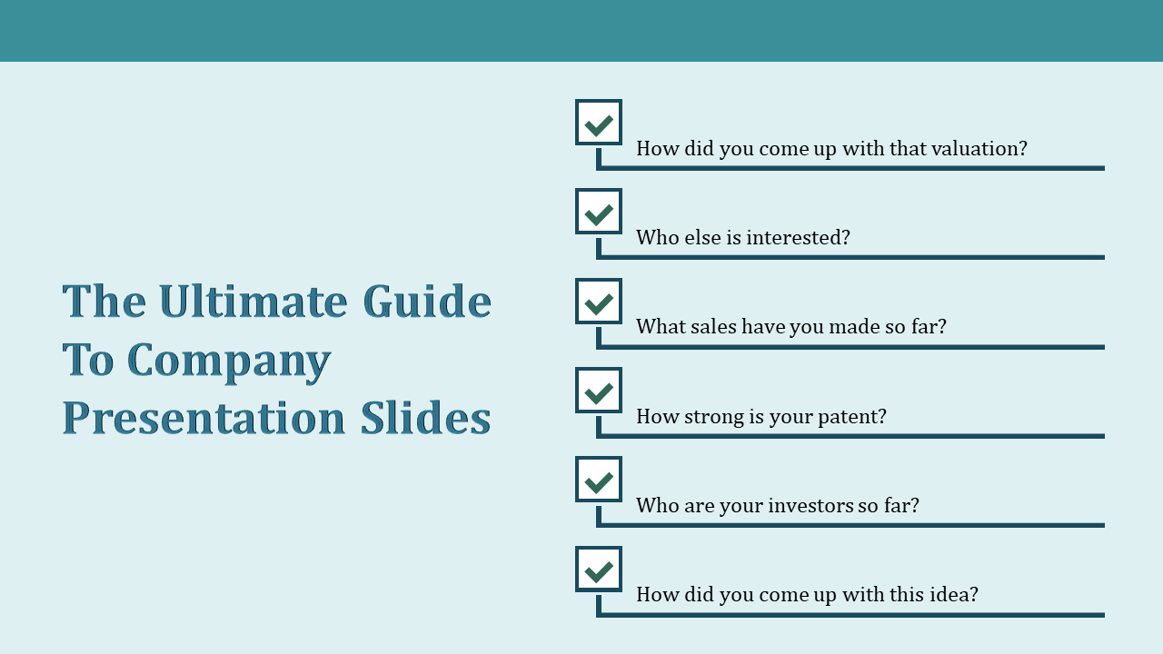 Company Presentation Slides for Engaging Content