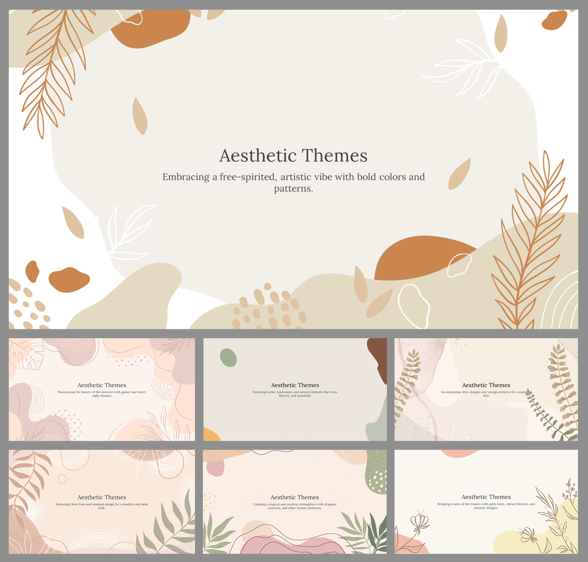 Aesthetic Themes for Google Slides — Set the Tone | SlideEgg