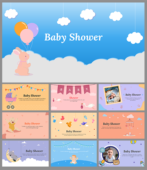 Baby Shower PowerPoint Template and Google Slides Themes