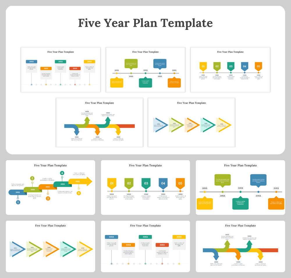 Five Year Plan Template