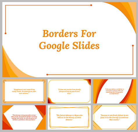 Google Slides Border and PPT Templates for Presentation