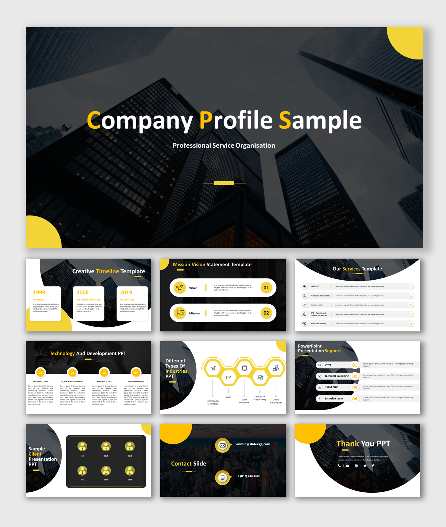 Get Company Overview PowerPoint And Google Slides Themes