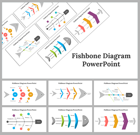 Fishbone Diagram SmartArt PPT And Google Slides Templates