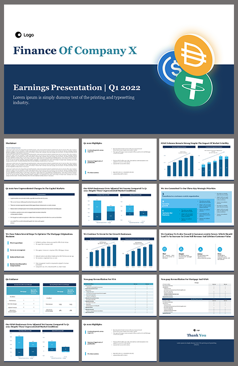 Professional Business Finance PowerPoint Templates