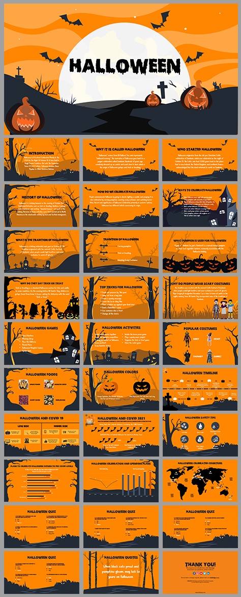 Get Stunning Halloween PowerPoint For Presentation