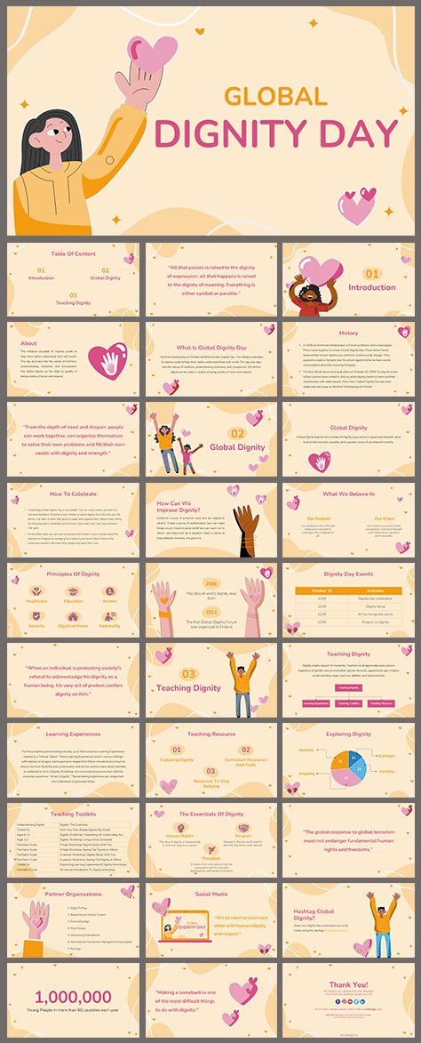 Use This Global Dignity Day PowerPoint Presentation