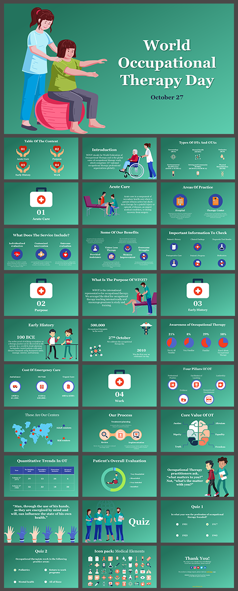 World Occupational Therapy Day Google Slides Templates