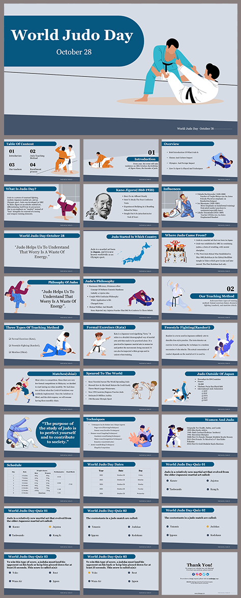 World Judo Day PowerPoint Presentation and Google Slides