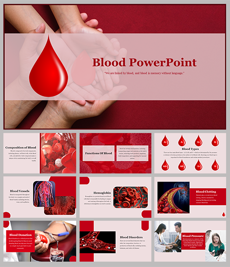 Download Now! Blood Presentation and Google Slides Templates Download Now! Blood Presentation and Google Slides Templates
