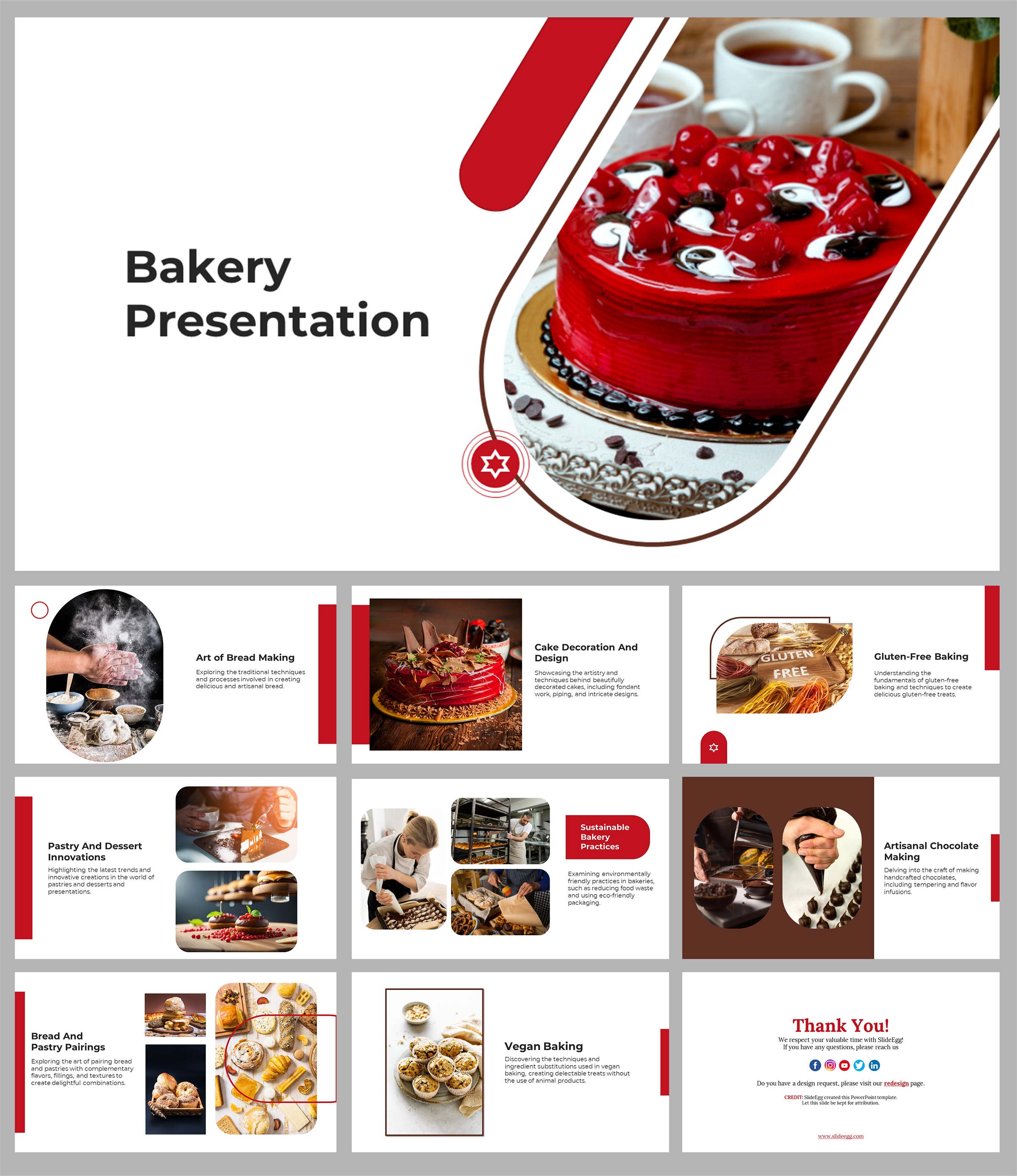 Free Bakery Powerpoint Template Free Powerpoint Templates