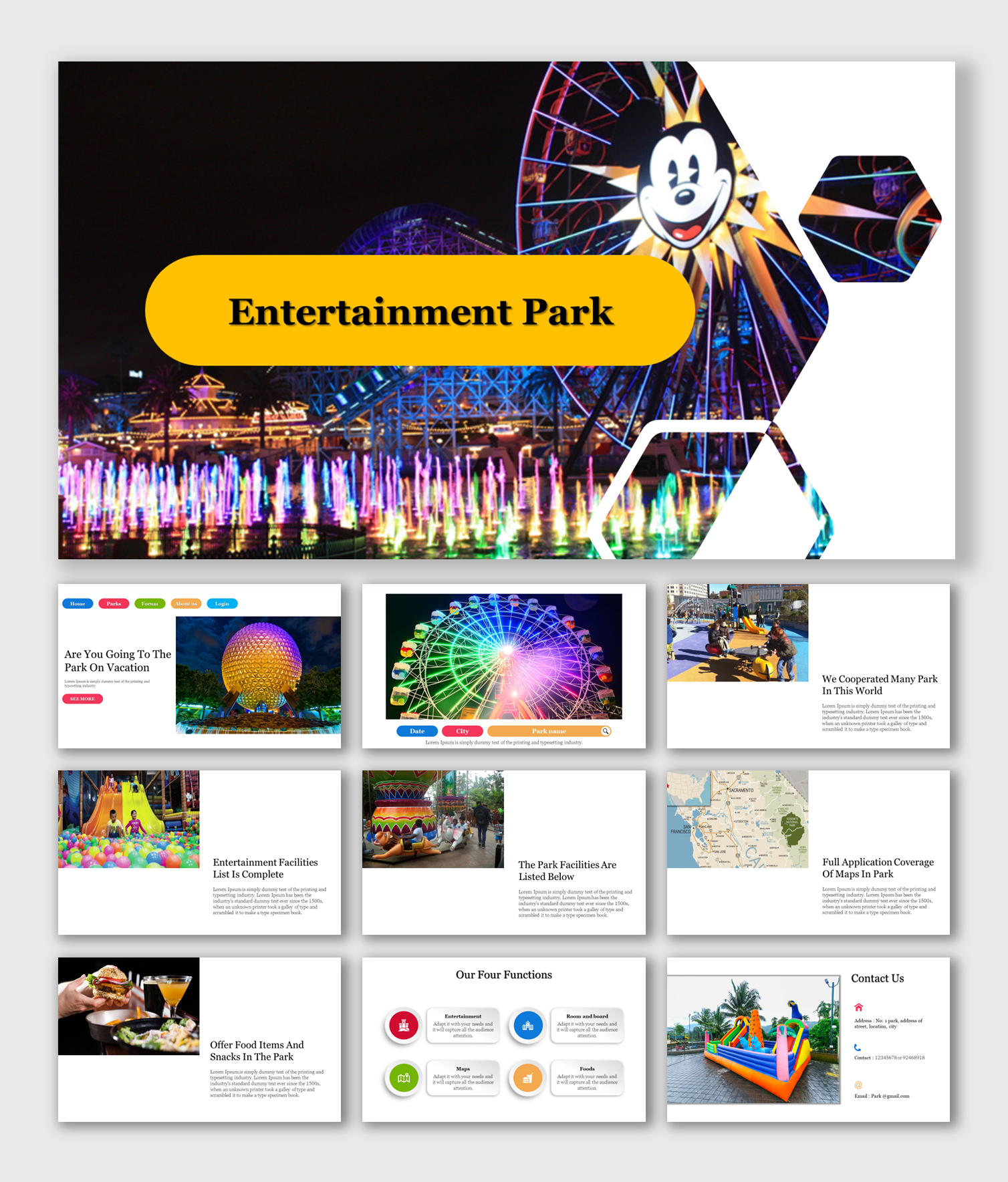 Get This Entertainment PPT And Google Slides Templates