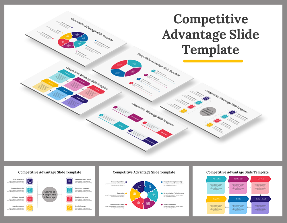 Competitive Advantage PowerPoint and Google Slides Templates