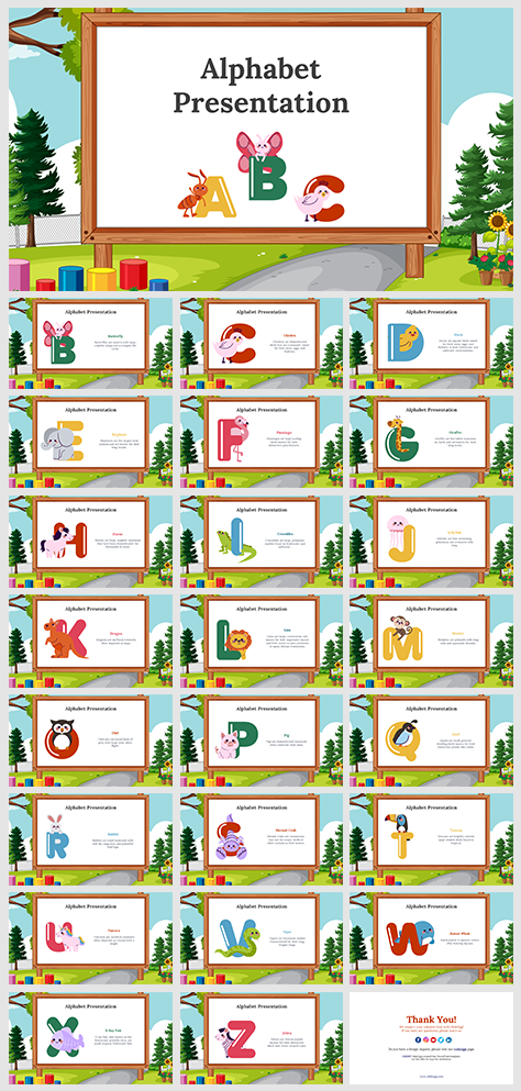 Alphabet Presentation Templates And Google Slides Themes