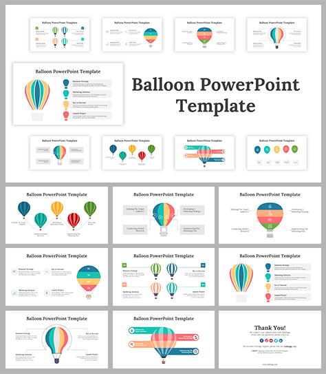 Discover Balloon PowerPoint and Google Slides Templates