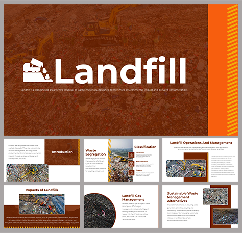 Landfill PPT Presentation And Google Slides Templates