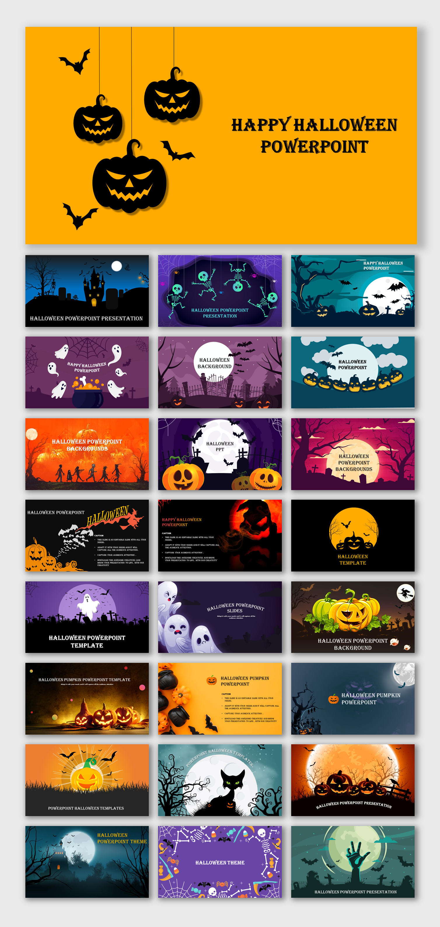 Discover Happy Halloween PowerPoint And Google Slides