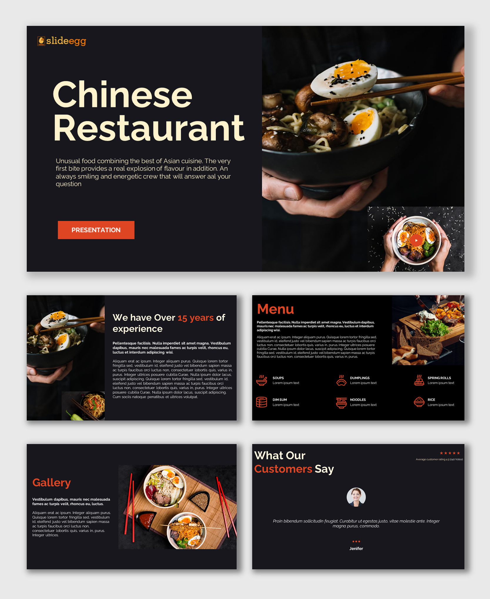 Discover Chinese Restaurant PowerPoint And Google Slides