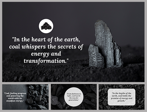 Coal Background PowerPoint And Google Slides Templates