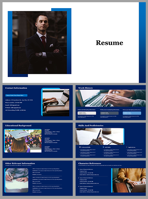 Download Now! PowerPoint Resume Presentation Template