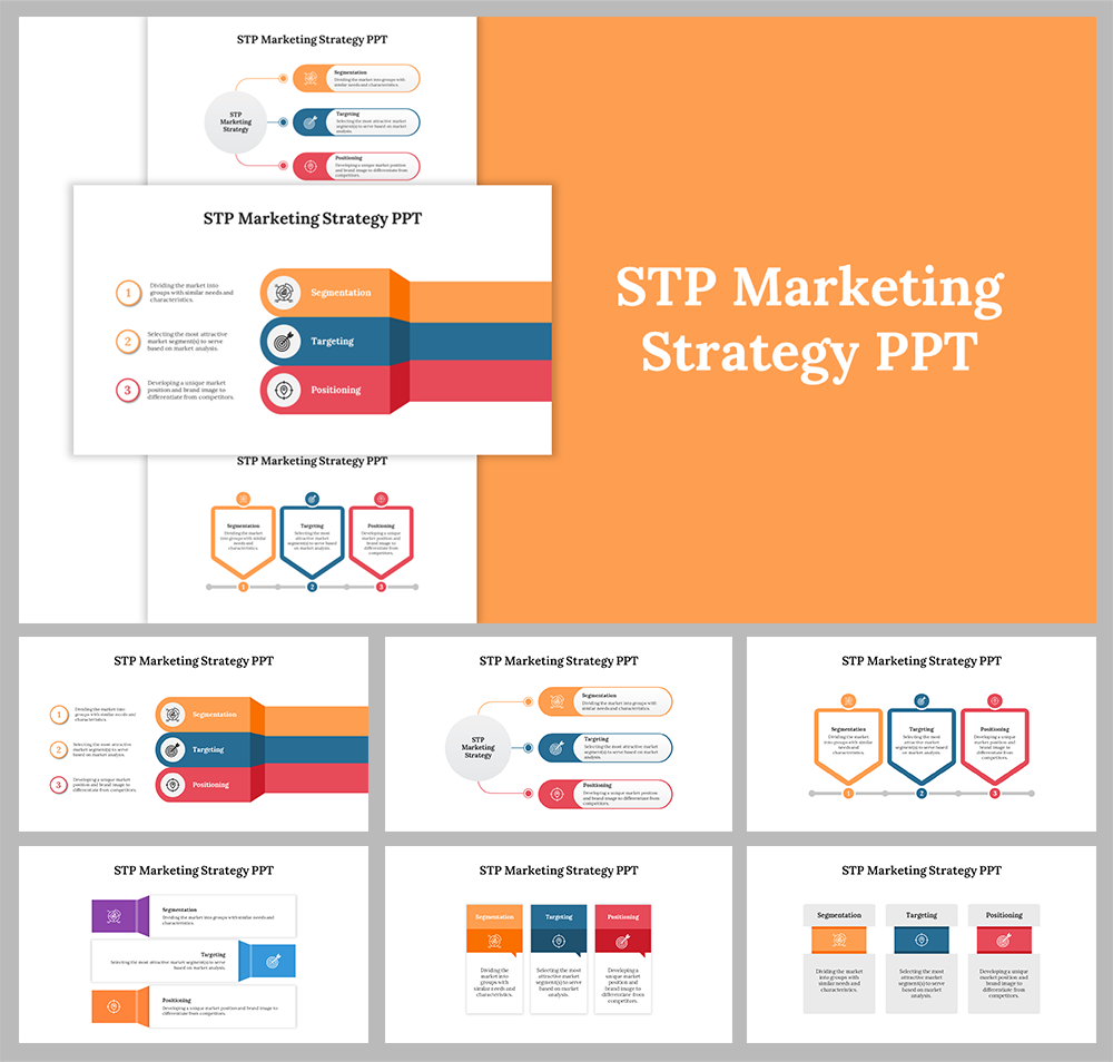 STP Marketing Strategy PowerPoint and Google Slides Themes