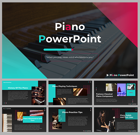Piano PowerPoint Presentation And Google Slides Templates