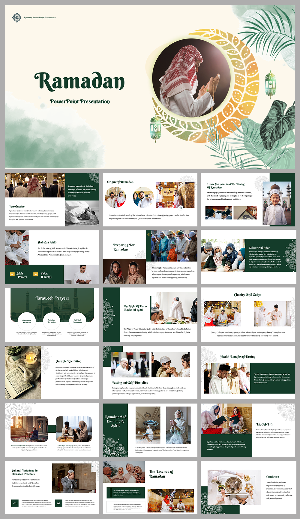 Ramadan PowerPoint Presentation And Google Slides Templates