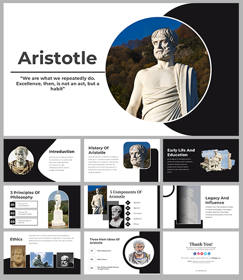 Aristotle PPT Presentation And Google Slides Templates