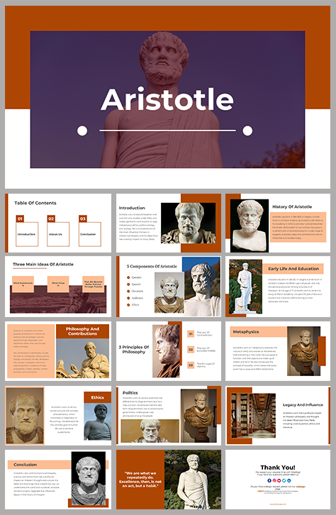 Aristotle PPT Presentation and Google Slides Themes
