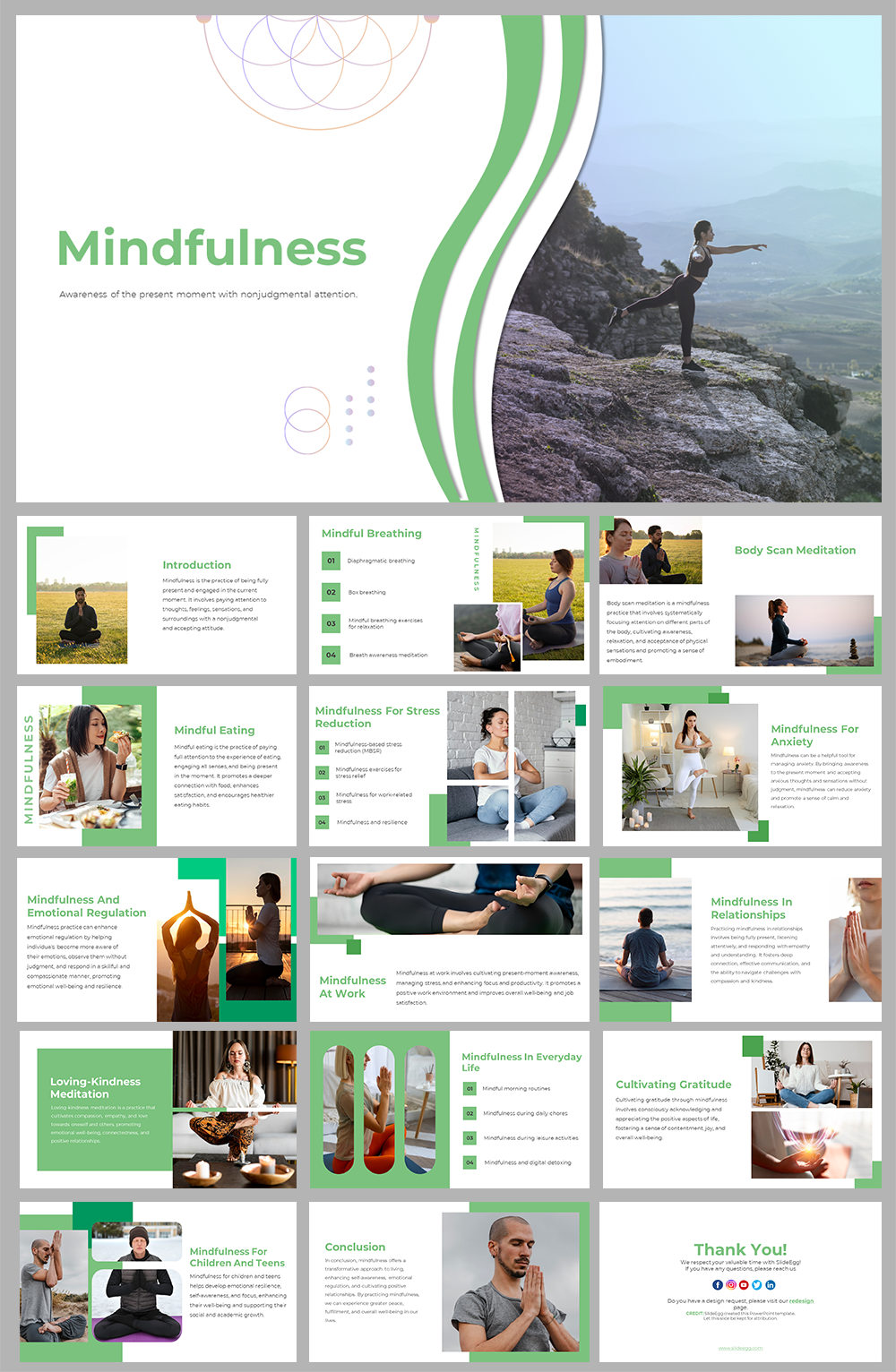 Mindfulness PowerPoint Presentation And Google Slides Themes