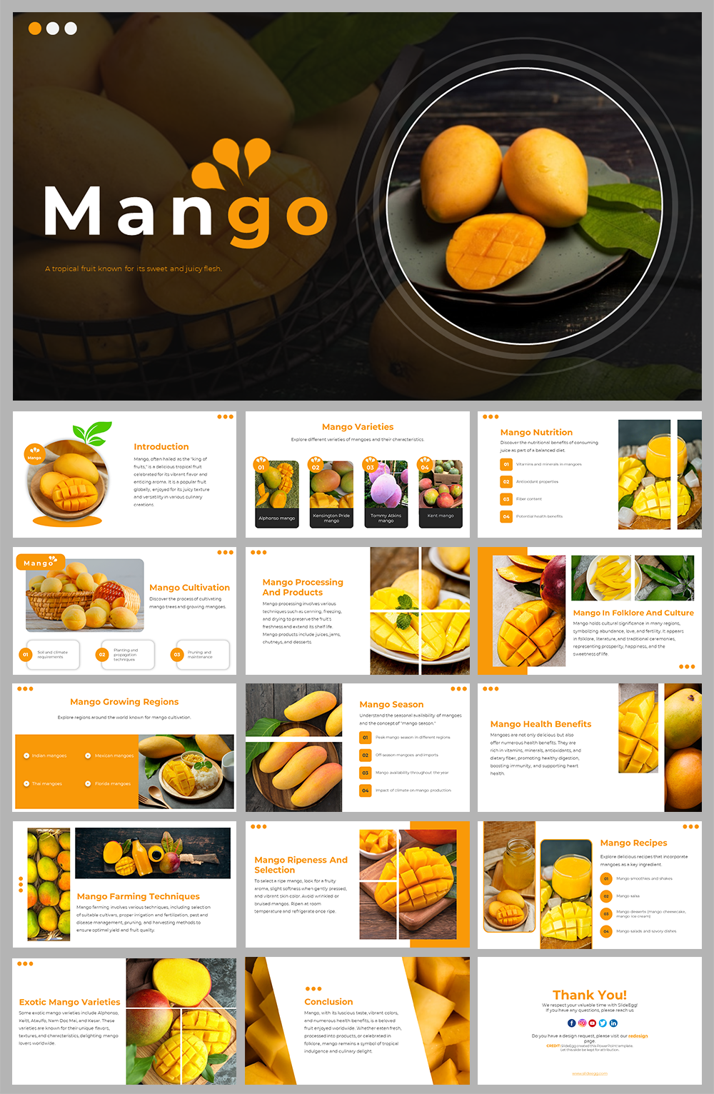 Get This Mango PowerPoint And Google Slides Templates