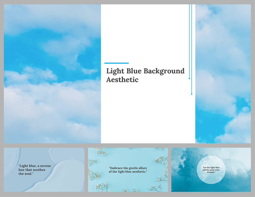 Light Blue Backgrounds For Powerpoint