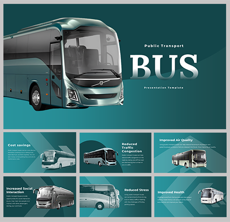Public Transport Bus PPT And Google Slides Templates