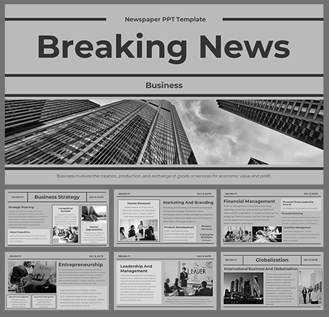 Newspaper Png Template