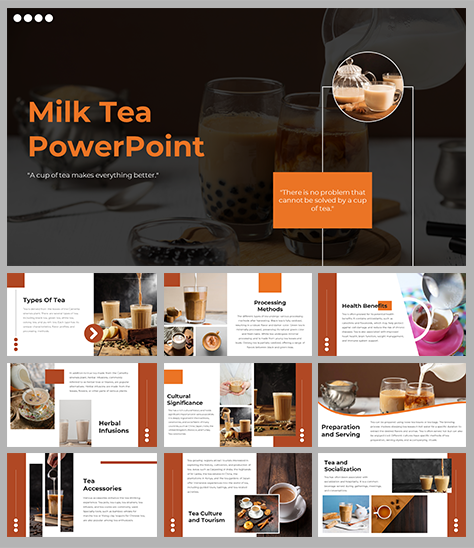 Milk Template Powerpoint