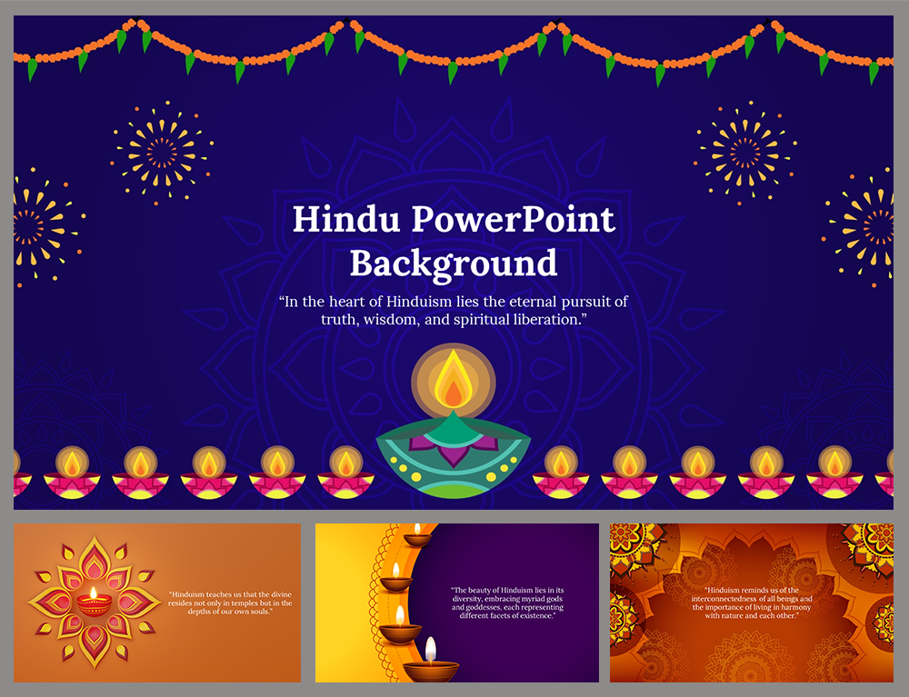 Hindu Backgrounds PowerPoint And Google Slides Templates