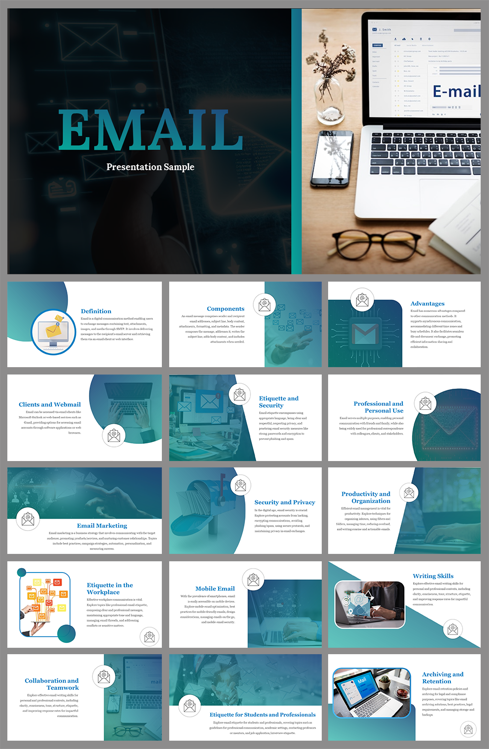 Download Email PowerPoint and Google Slides Templates