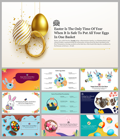 Easter Slideshow PowerPoint And Google Slides Themes