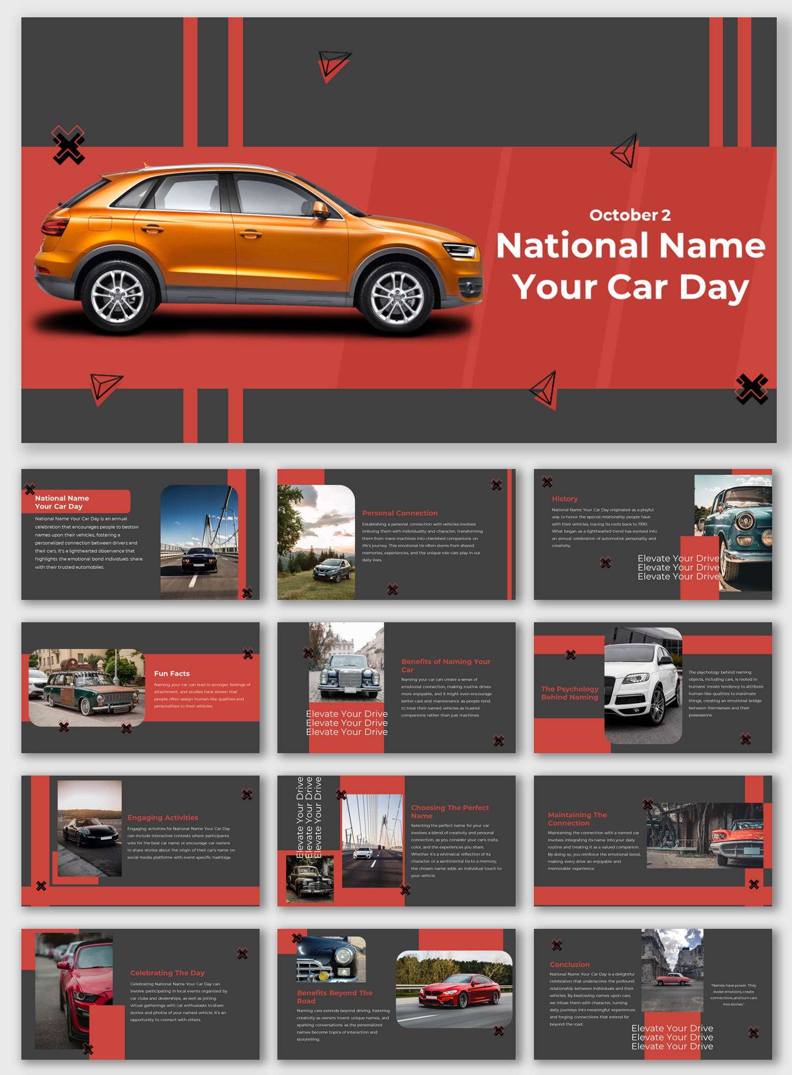 Buy Now! National Name Your Car Day PPT And Google Slides