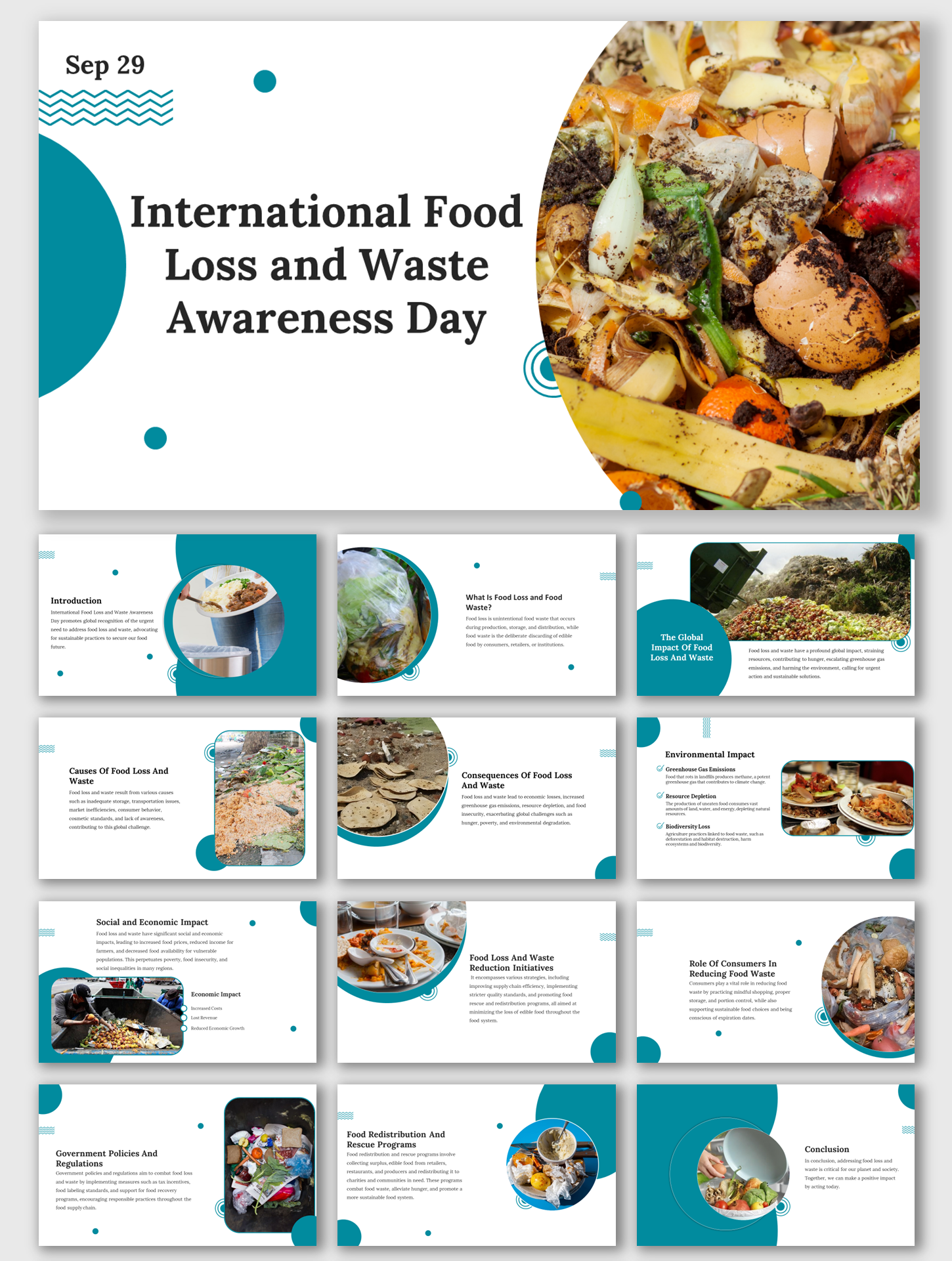 Food Loss And Waste Report Templates Free Report Templates
