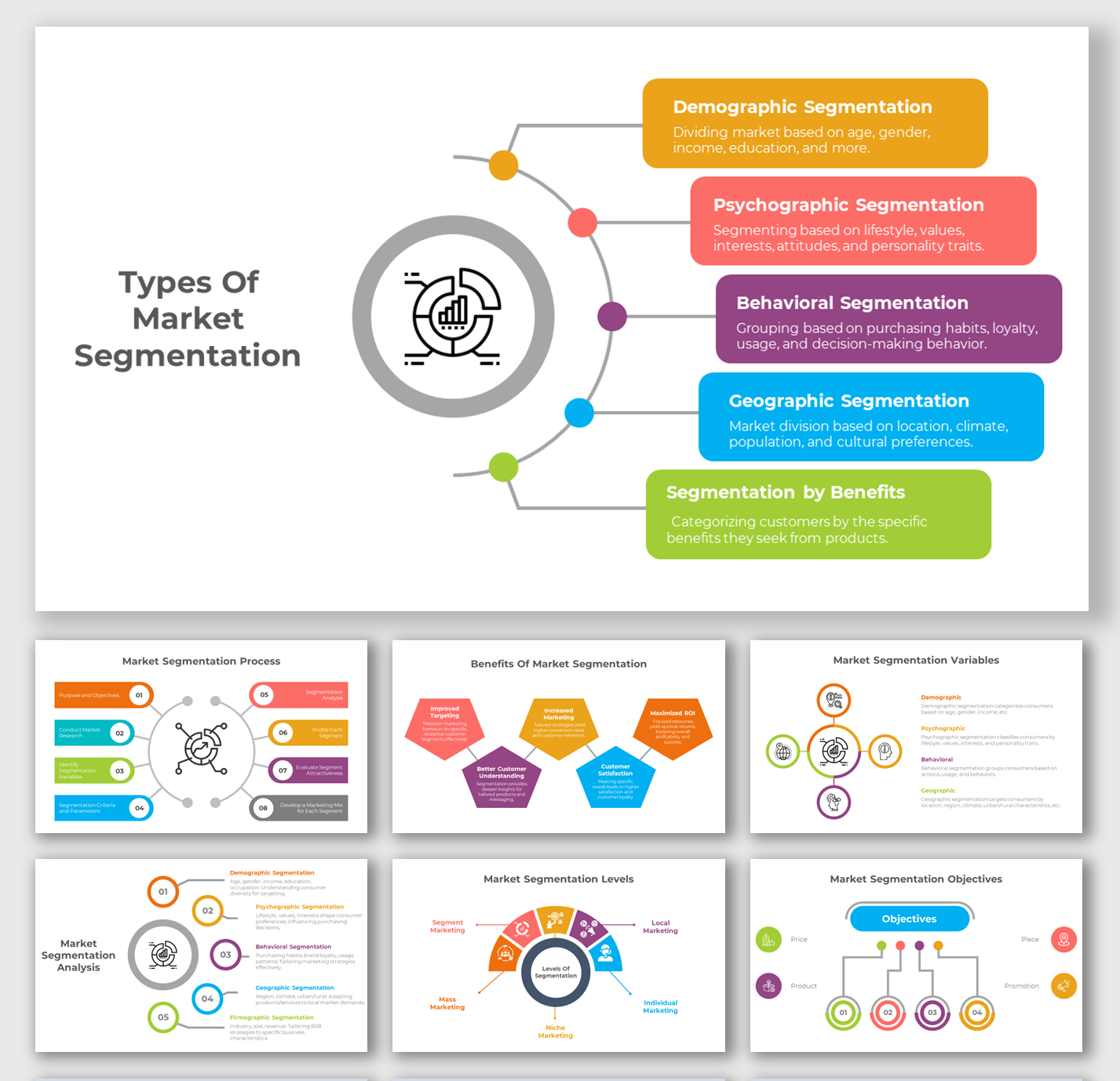 Download The Market Segmentation PPT And Google Slides Theme