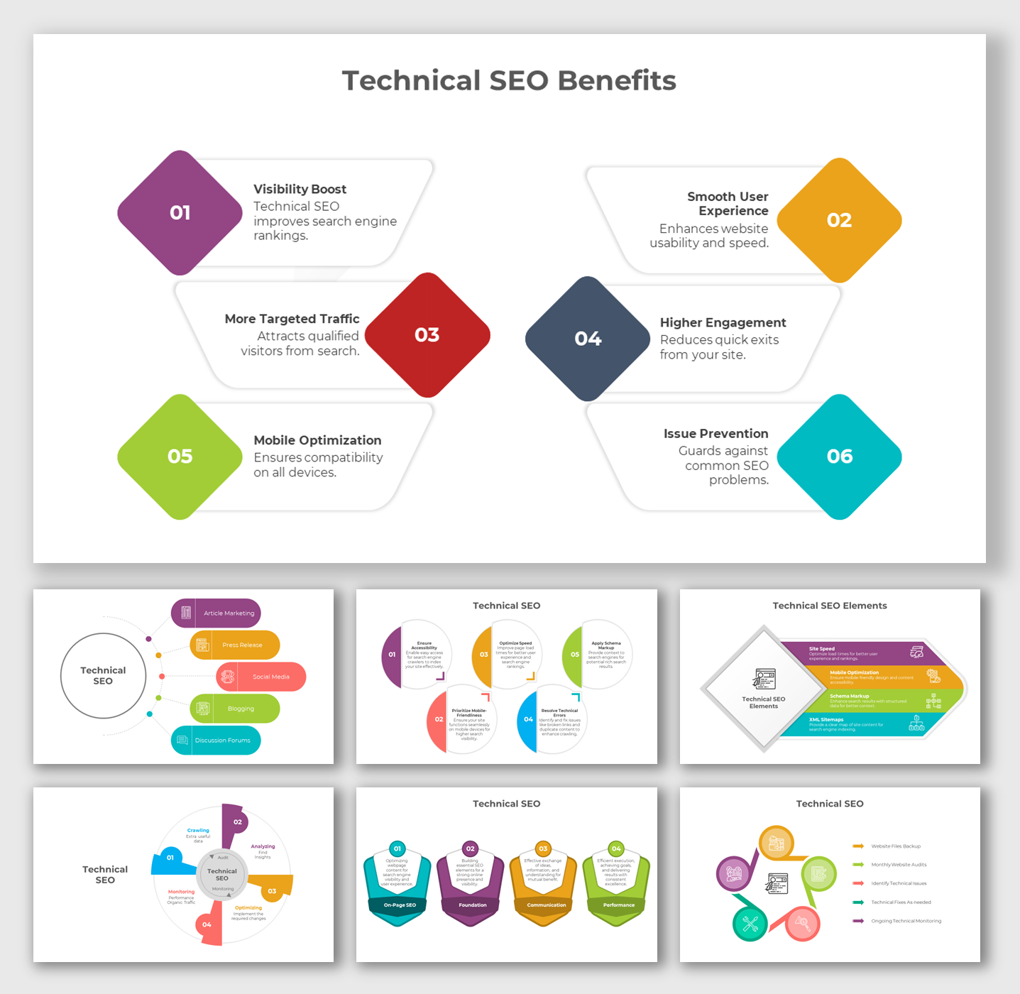 Download The Technical SEO PowerPoint And Google Slides