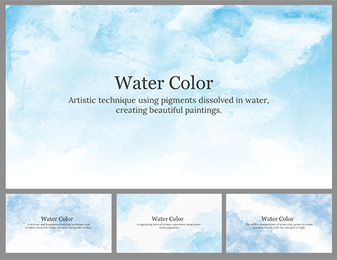 Get Watercolor PowerPoint Presentation and Google Slides