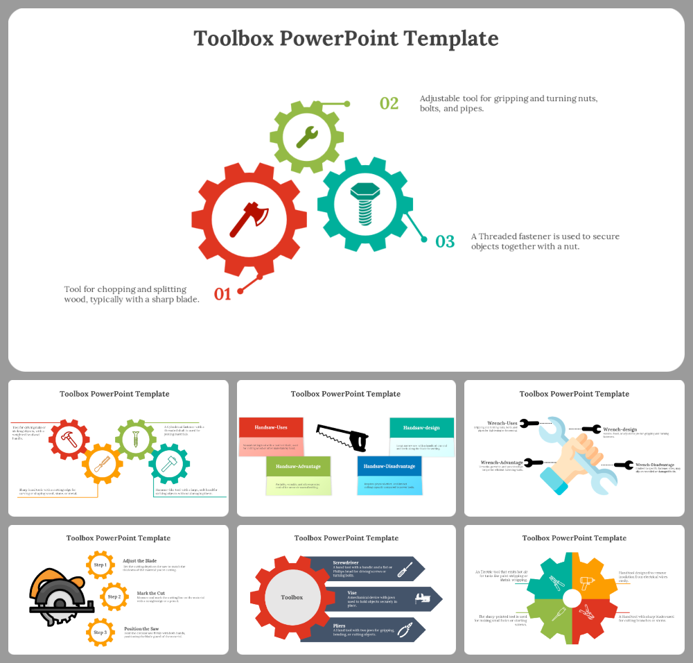 Toolbox PowerPoint Presentation And Google Slides Themes