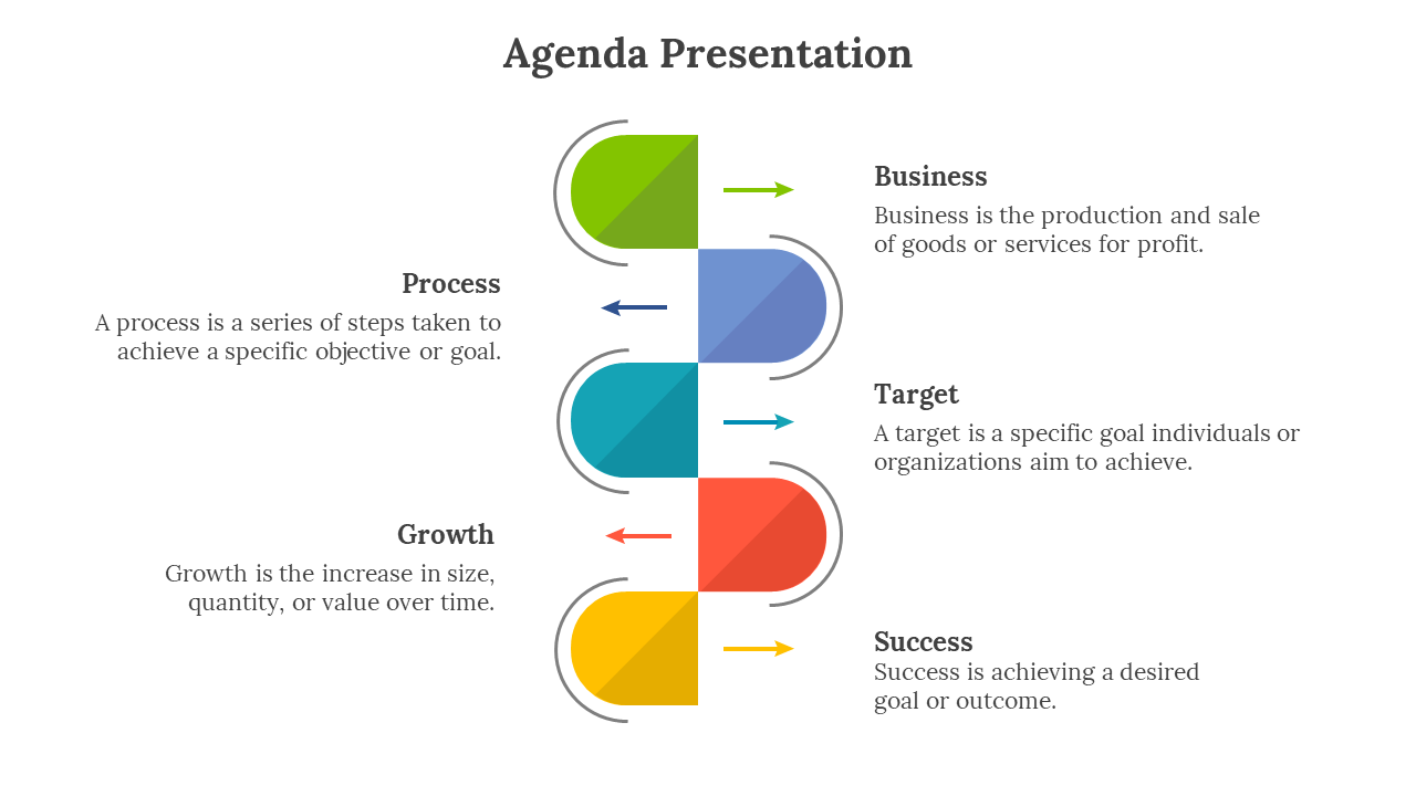Use Our Agenda PPT And Google Slides Themes