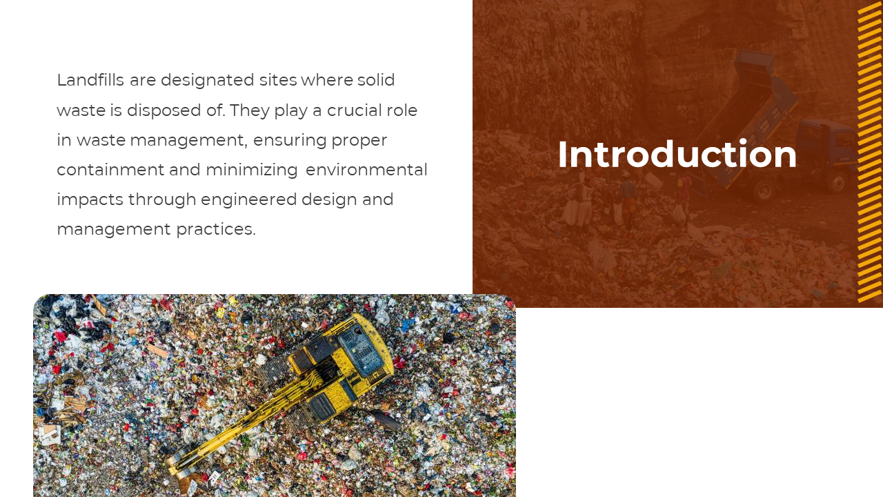 Landfill PPT Presentation And Google Slides Templates