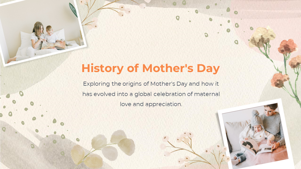 Happy Mothers Day PowerPoint and Google Slides Templates