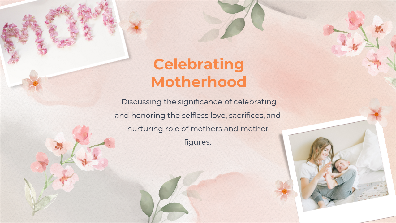 Happy Mothers Day PowerPoint and Google Slides Templates